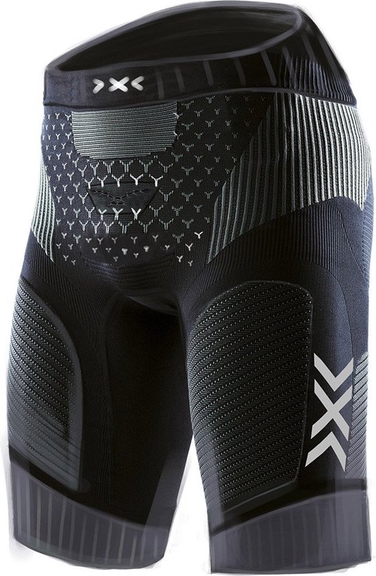 X-BIONIC Twyce 4.0 Kort Strak Heren - Open Black / Artic White - L | bol