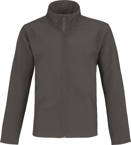 B&C Id.701 Softshell / Men CGJUI62 - Dark Grey / Neon Orange - 3XL | bol