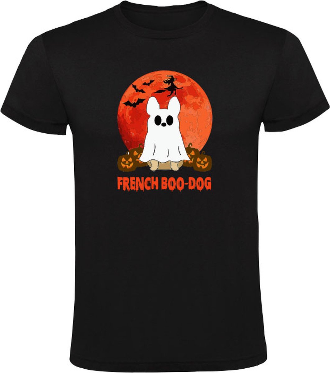 French boo dog Heren T-shirt - halloween - feest - dieren - bulldog ...