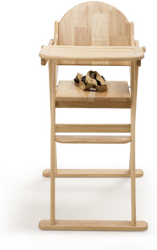 Safetots Eenvoudig Veilige Opklapbare Houten Kinderstoel, Natuurlijk ...