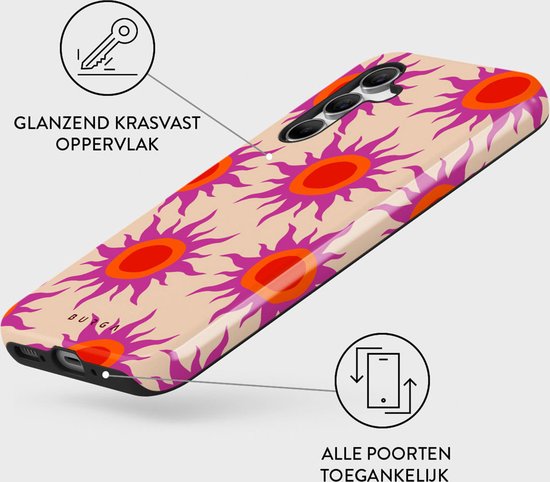 Burga Hoesje Geschikt voor Samsung Galaxy A54 (5G) Hoesje - Burga Tough ...