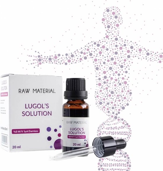 Lugol's Solution 5% Jodium - Druppels 20ml | bol