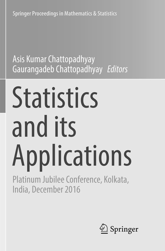Springer Proceedings In Mathematics And Statistics Statistics And Its Applications Bol
