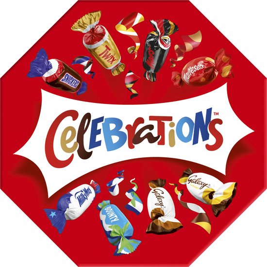 Celebrations centerpiece - 385 gr x 8 | bol