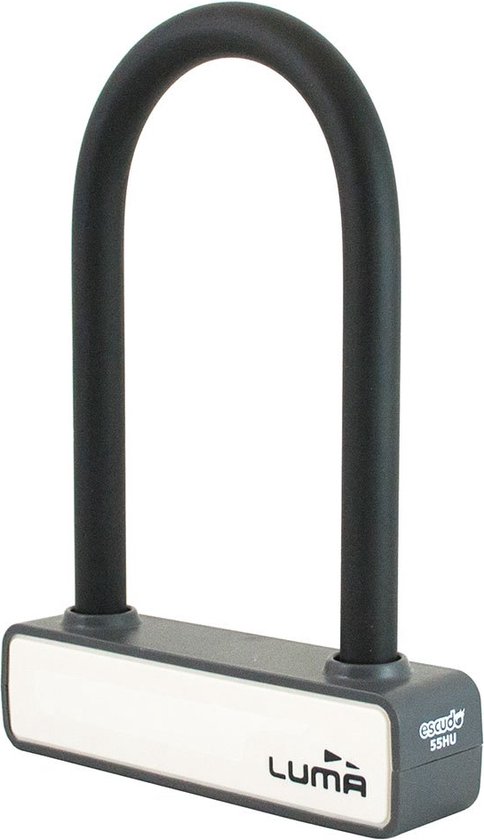 Luma Escudo 55HU Beugelslot - ART**** - 240mm - Zwart/Wit | bol
