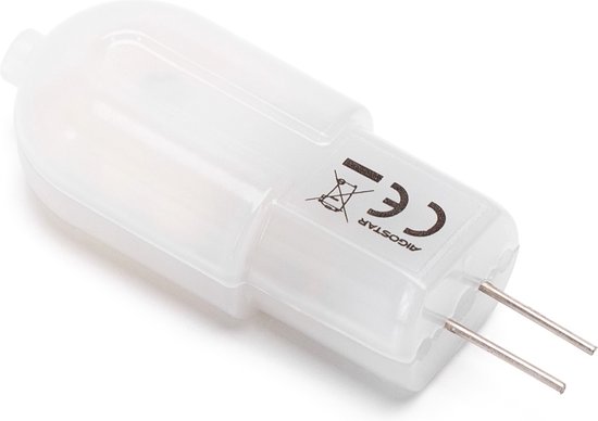 Aigostar - OP=OP LED G4 - 1,7W vervangt 17W - 3000K warm wit licht - 45x16mm | bol.com