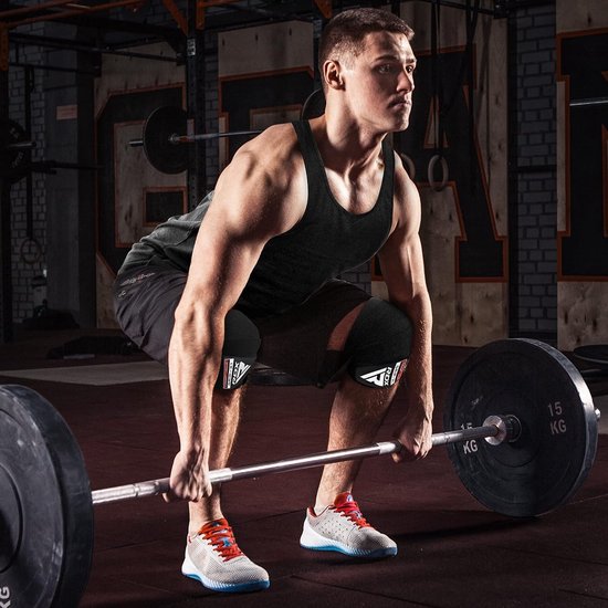 Kniebandages, krachttraining, fitness, goedgekeurd IPL USPA, 200 cm ...