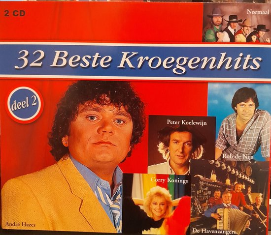 32 BESTE KROEGENHITS DEEL 2 - ANDRE HAZES ZWARTE RIEK RITA HOVINK ...