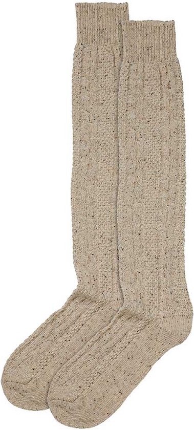 Apollo - Tiroler kniekousen - Beige - Maat 35/38 - Tiroler kousen ...