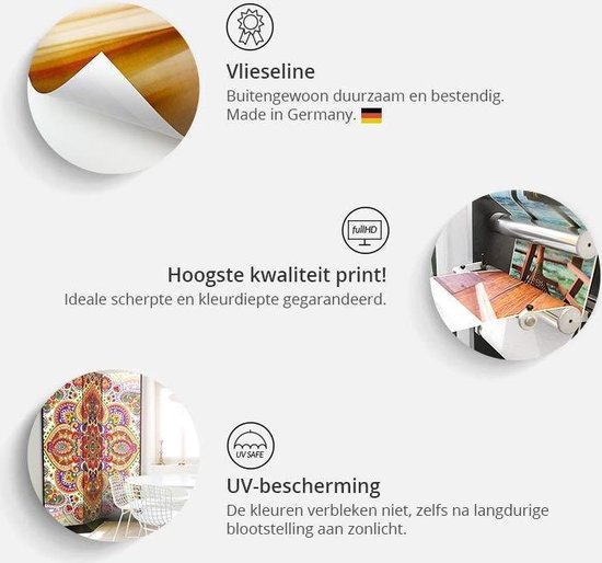 Vouwscherm - Green Twigs [Room Dividers] | bol