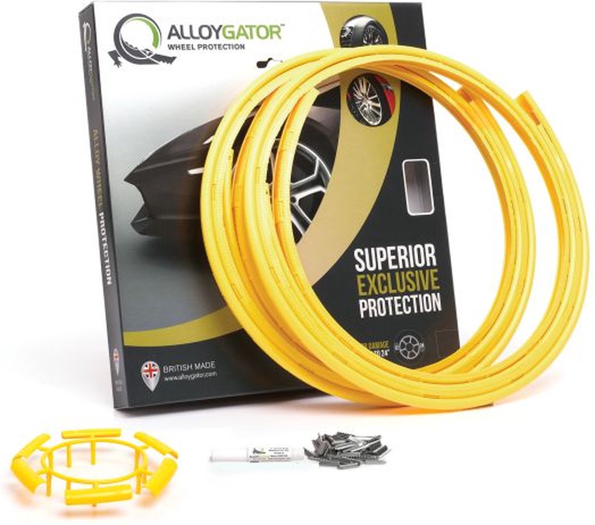 Set van 4 AlloyGators-Geel-12 - 24 | bol
