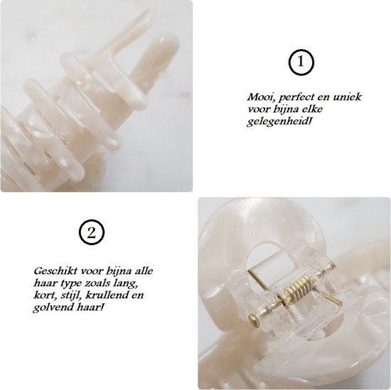 Mooie Haarklep 11x 4,5 cm - Youhomy ACCESSOIRES haarklemmen- Luxe ...