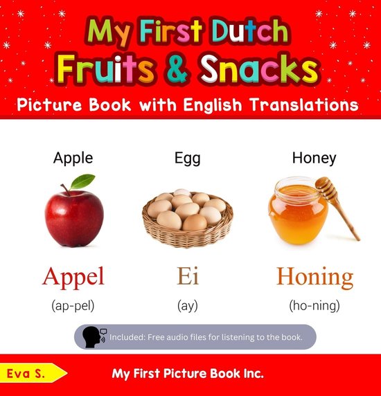 Teach & Learn Basic Dutch words for Children 3 - My First Dutch Fruits ...