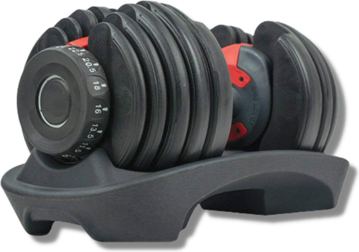 Verstelbare Dumbells 24 KG - Halterset - 2kg t/m 24kg - 15 Dumbells in ...