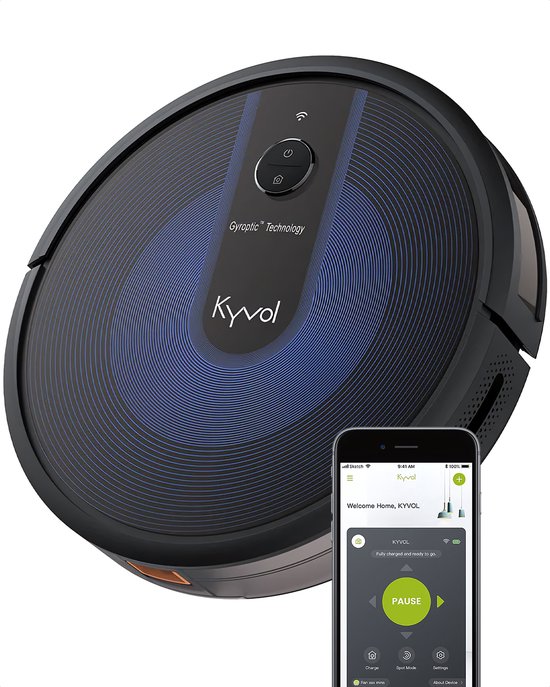 Kyvol E31 Robotstofzuiger en Dweil Combinatie - Cybovac - Automatisch Opladen/ SMART/... | bol