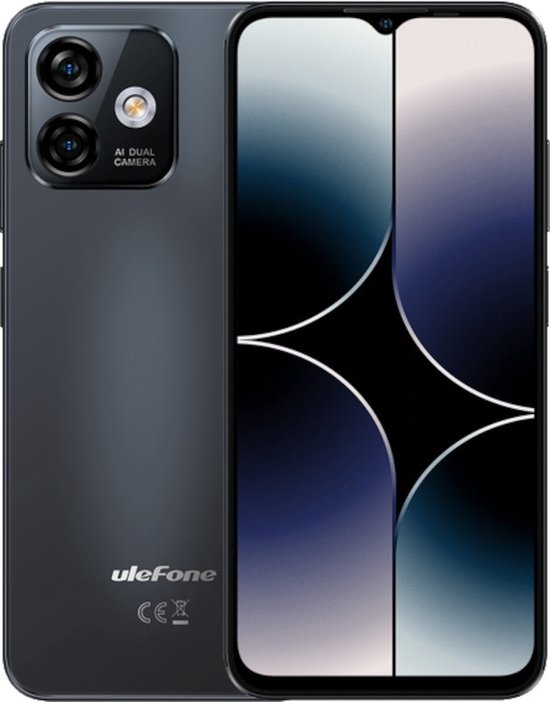 Ulefone Note 16 Pro 8GB/128GB Meteorite Black | bol