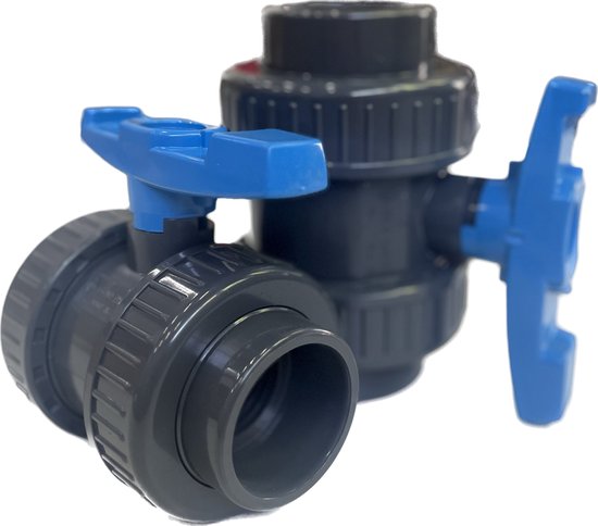 Tecno Plastic (TP) 16 mm - Kogelkraan - HOGE KWALITEIT - STEVIG - PN16 | bol