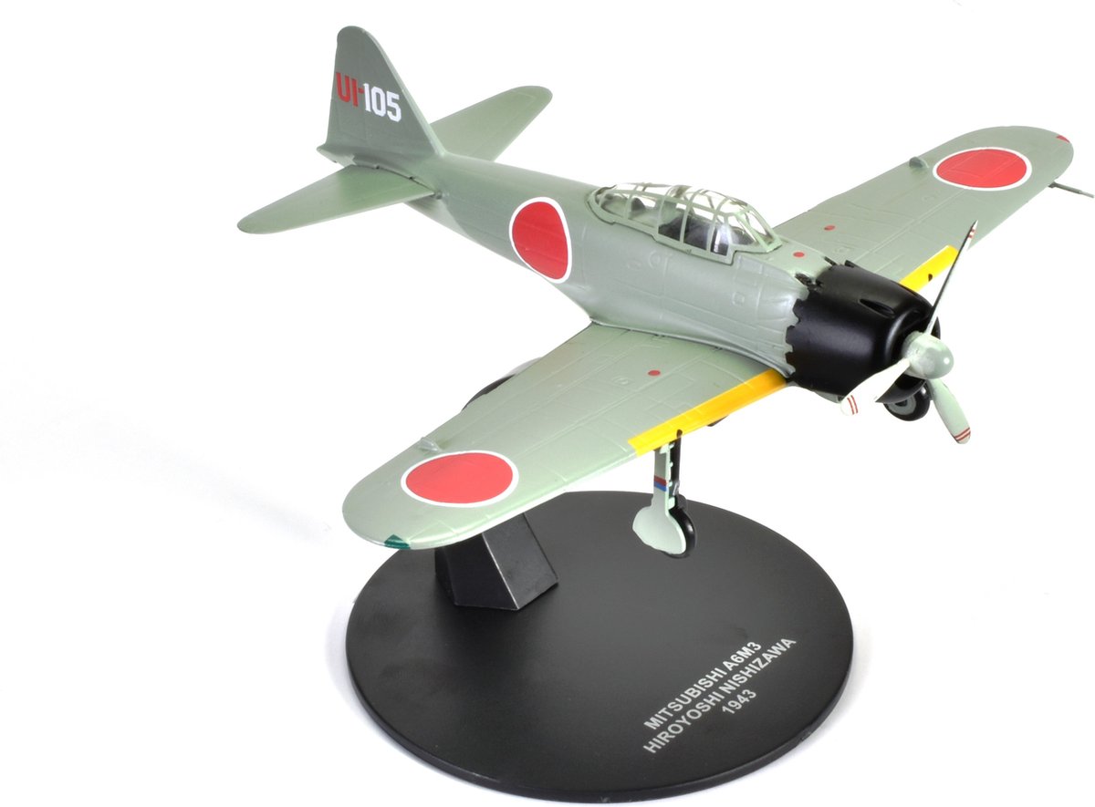 Atlas-Fighters Of World War II Mitsubishi A6m3 Piloted By Hiroyoshi ...
