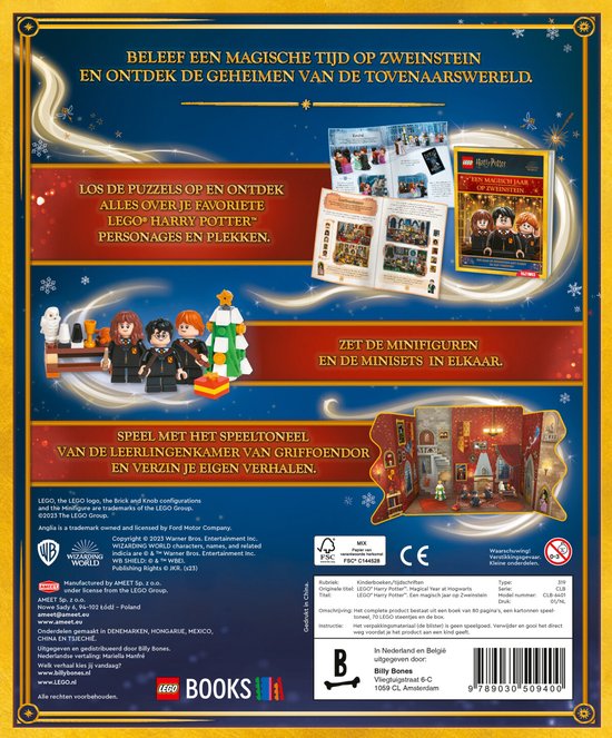 LEGO Harry Potter - Een magisch jaar op Zweinstein | 9789030509400 | Boeken | bol