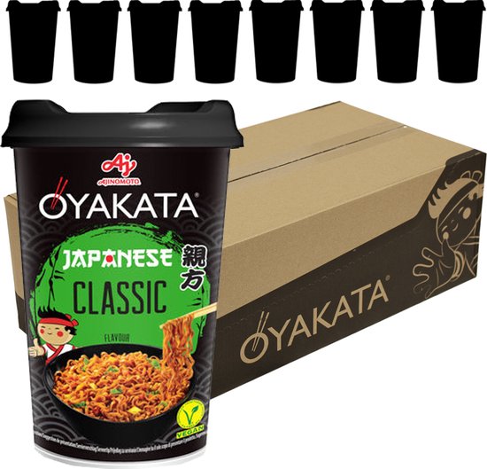 8 x Oyakata Instant Noodles Japanese Classic 93g - Voordeelverpakking | bol