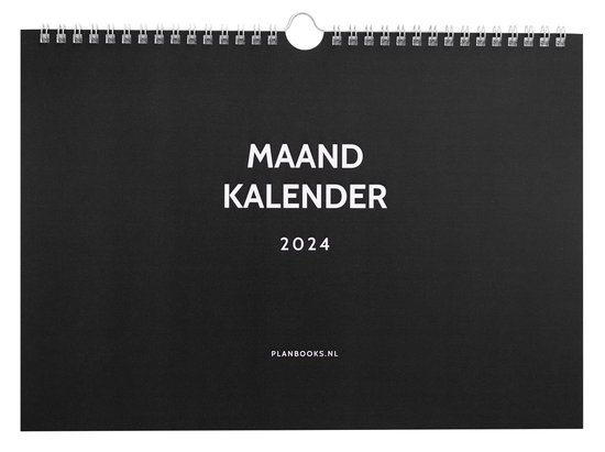 Planbooks - Maandkalender - Familieplanner 2024 - Maandplanner 2024 ...