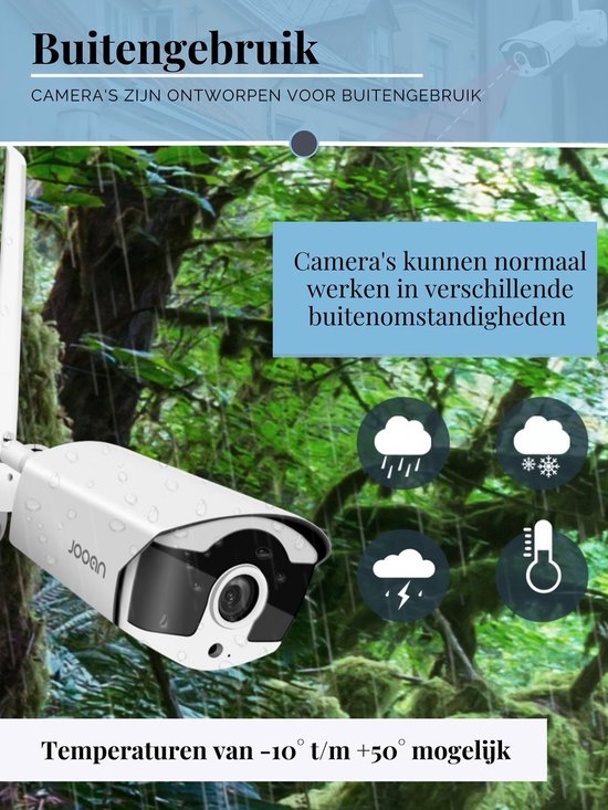 CCTV - Beveiligingscamera set met 4 Cameras Outdoor Buiten - Home ...