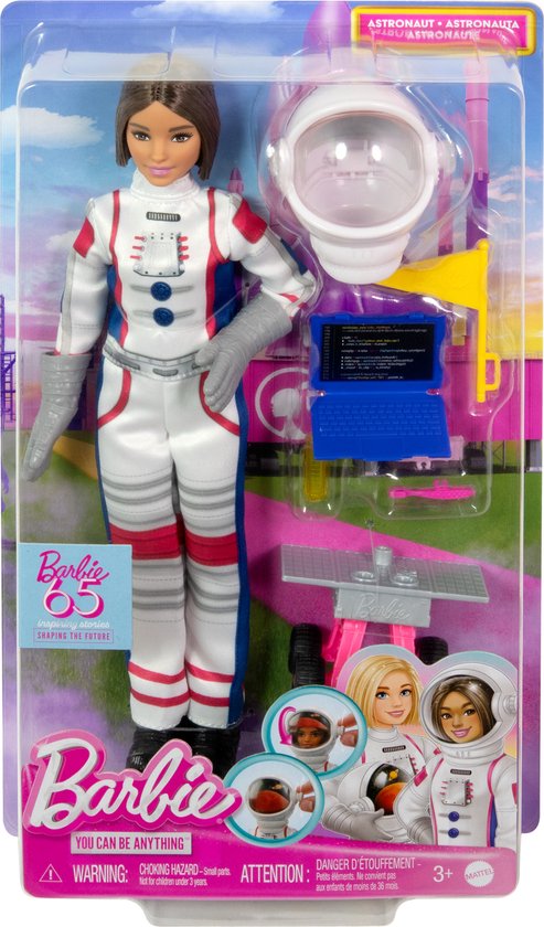 Barbie 65 jaar Astronautenpop - Barbiepop | bol