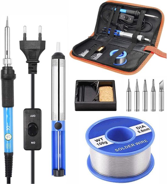 Gratyfied - Soldeerbout - Soldeerstation - Soldeerset - Roze | bol.com