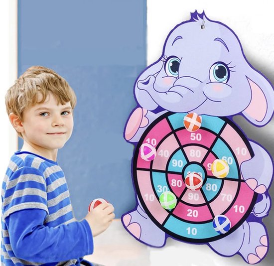 Kinder dartbord Aap - met 3 ballen - Gooien voor kinderen - Darten ... Kinder dartbord Aap - met 3 ballen - Gooien voor kinderen - Darten ...