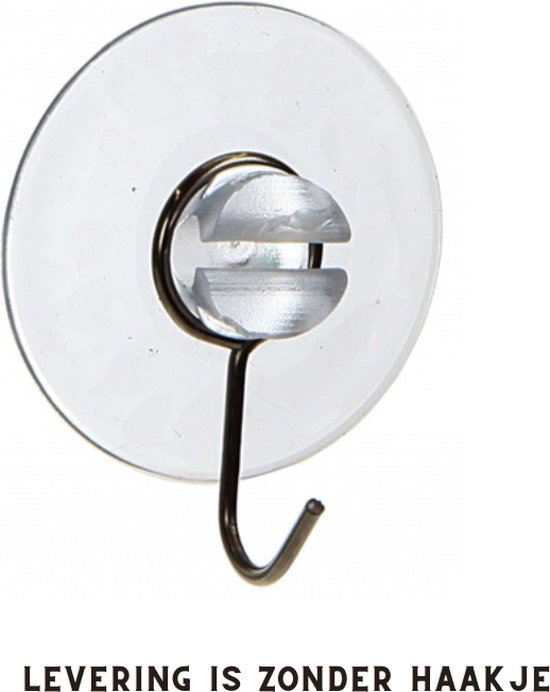 Zuignappen - Transparante zuignap - Extra stabiel - 10 stuks - ⌀ 42mm | bol