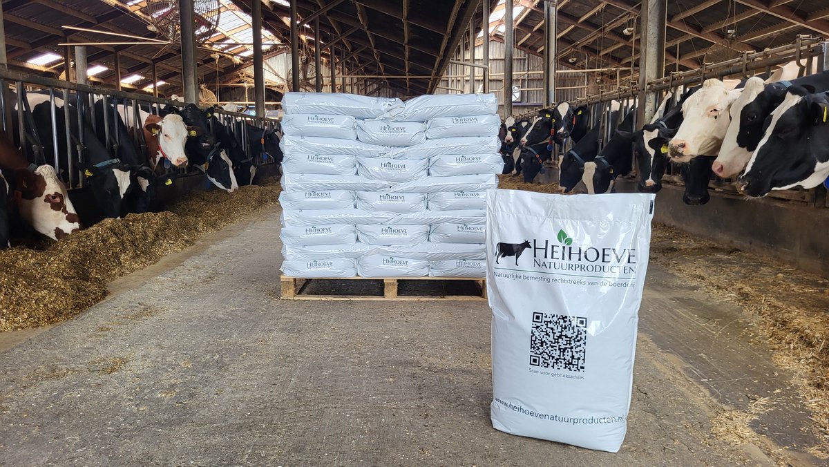 Gedroogde koemest 40 zakken (Organisch - Universele tuinmest - Natuurlijke bemesting)... | bol