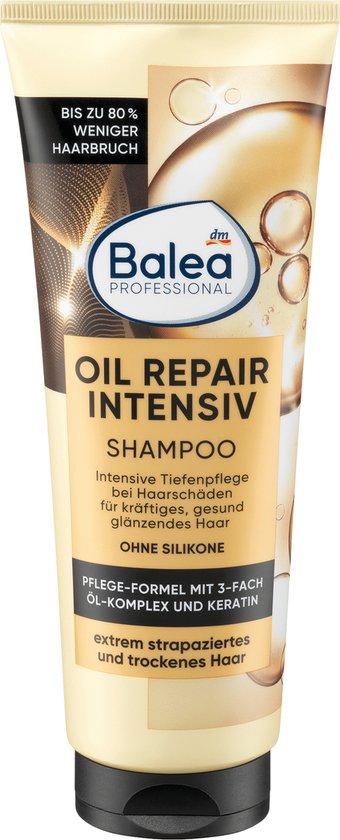 Balea Professional Oil Repair Intensiv Shampoo - 250 ml - Voor droog en ...