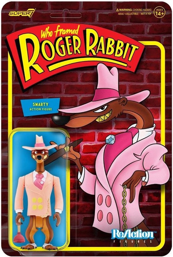 Who Framed Roger Rabbit ReAction Action Figure Smarty 10 cm | Games | bol
