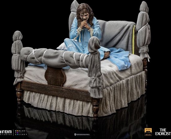 The Exorcist Deluxe Art Scale Statue 1/10 Possessed Regan McNeil 14 cm ...