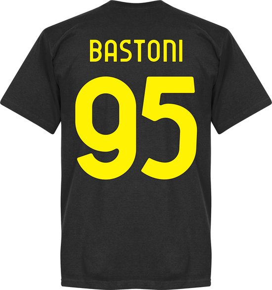 Inter Bastoni 95 Team T-Shirt - Zwart - 3XL | bol.com