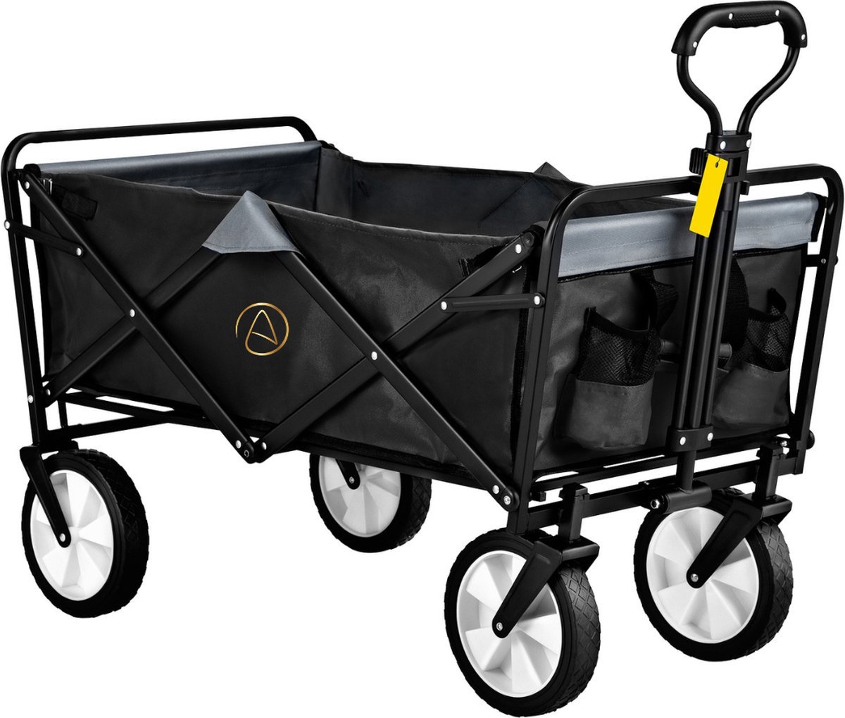 Happyment Bolderkar Opvouwbaar - Bolderkar Opvouwbaar Massieve Banden ...