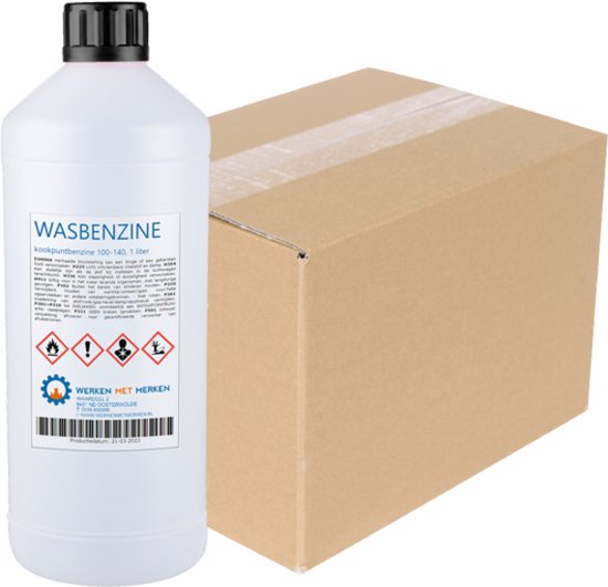 Wasbenzine - Doos, 12 x 1 liter | bol