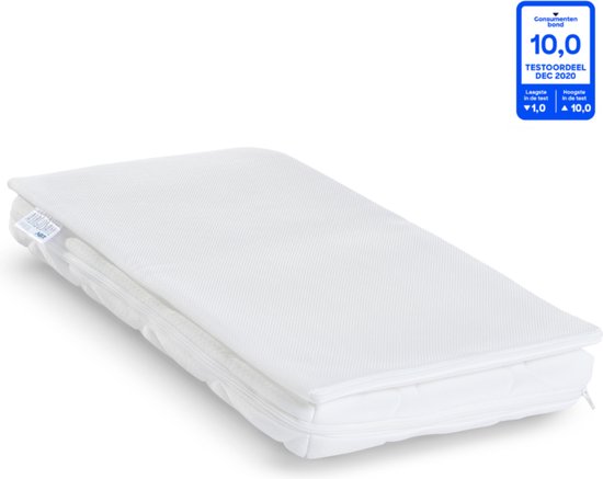 ABZ Airgosafe Babymatras - Matras Wieg en Topper - 40x80 cm - Airgo ...