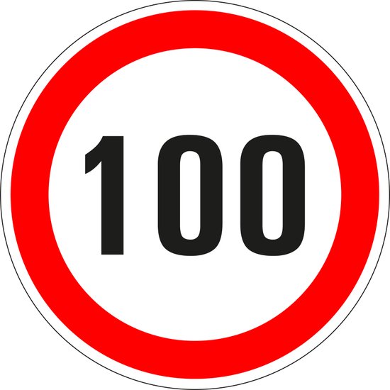 100 bord - kunststof 200 mm | bol