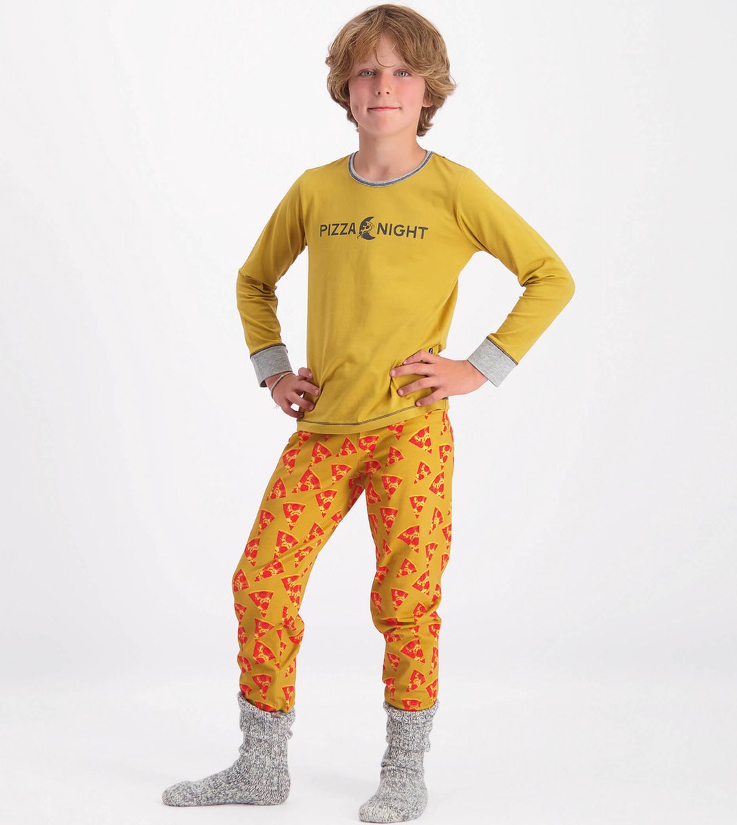 Claesen's® - Pyjama - Pizza - 95% Katoen - 5% Lycra | bol