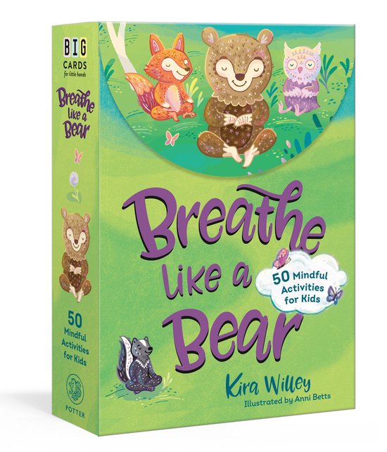 Breathe Like a Bear Mindfulness Cards - 50 oefeningen voor kinderen ...
