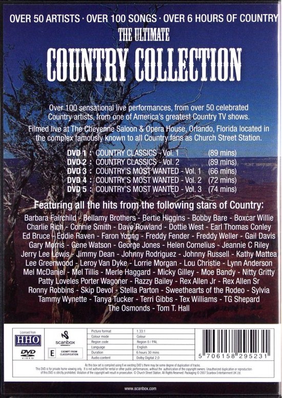 Ultimate Country Collection, Movie | Muziek | bol