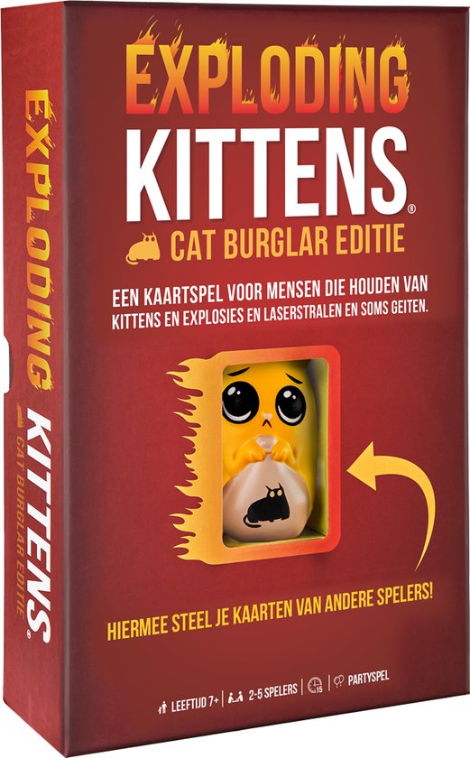 Exploding Kittens: Cat Burglar Edition - Kaartspel | bol