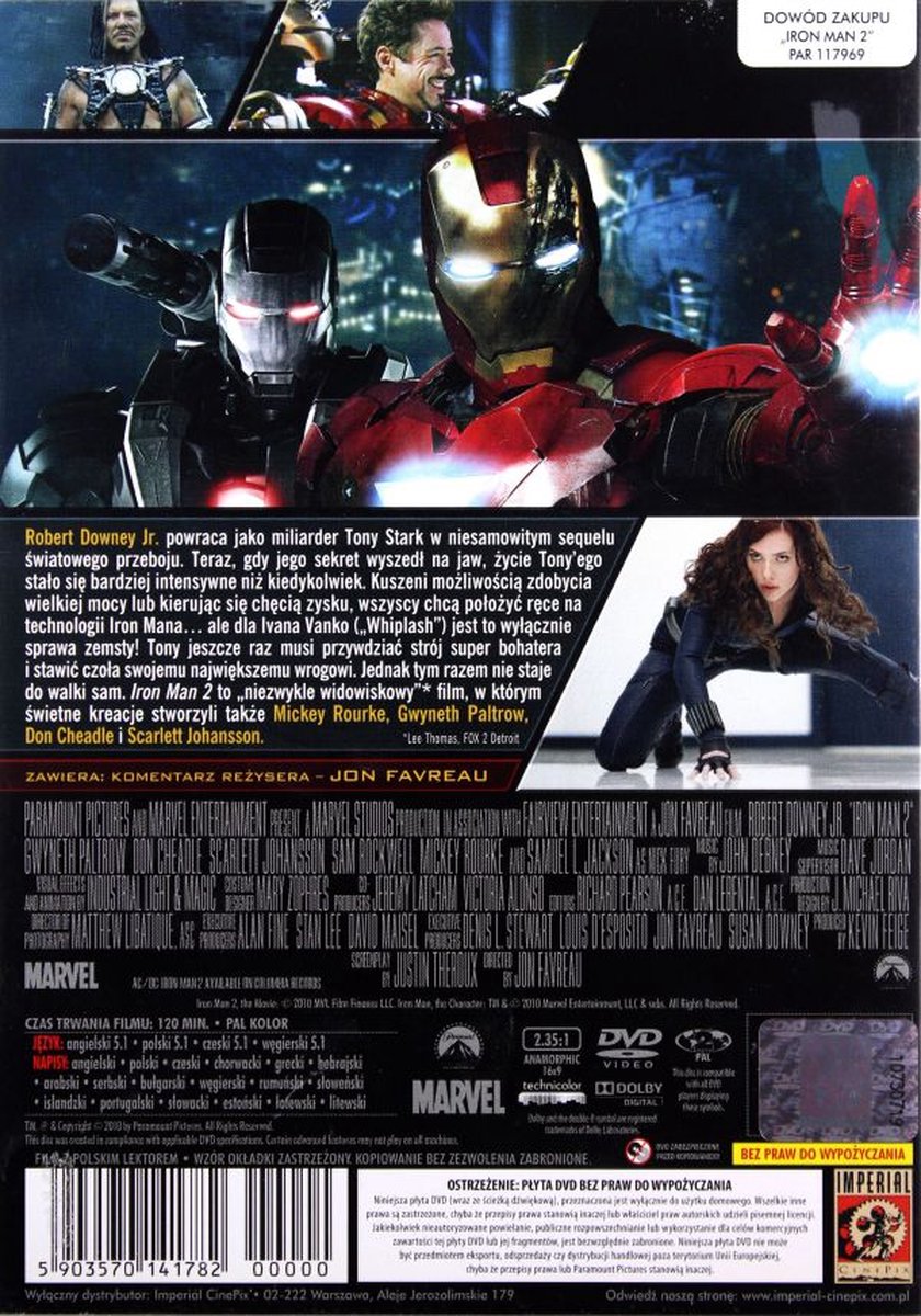 Iron Man 2 [DVD] (Dvd), Don Cheadle | Dvd's | bol.com