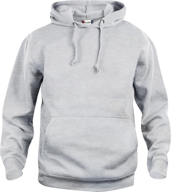 Clique Basic hoody Ash maat XS | bol