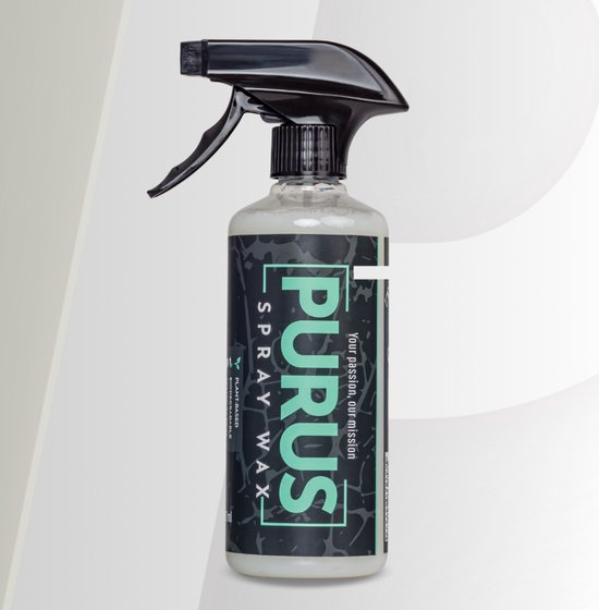 PURUS Spray Wax Voor Auto & Motor Autowax - Auto Wassen - 500ml | bol
