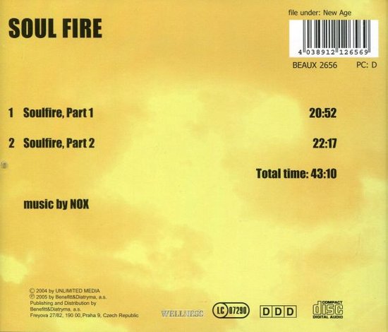 Natures Beauty: Soul Fire [CD], Nox | Muziek | bol