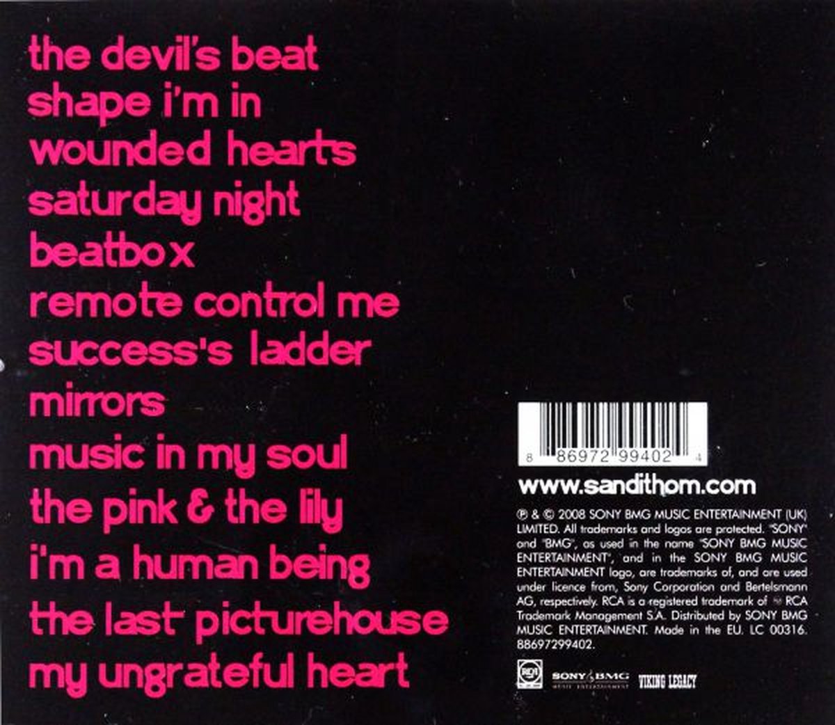 Pink & The Lily, Sandi Thom | CD (album) | Muziek | bol