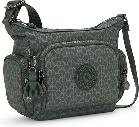 Kipling Gabbie Mini Schoudertas Sign Green | bol