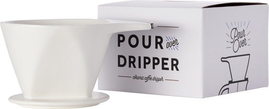 W&P Design - Pour Over Dripper / Koffie Filter - Wit | bol